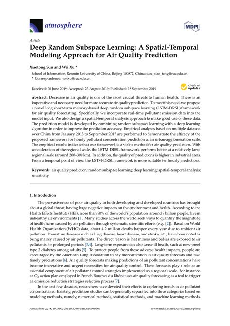 Pdf Deep Random Subspace Learning A Spatial Temporal Modeling