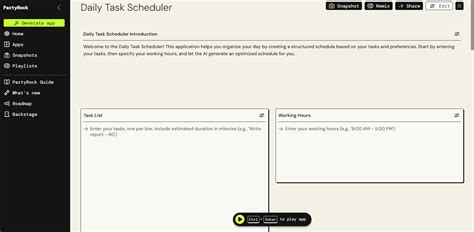 Github Adarsh Yadav08 Daily Task Scheduler Application Using Aws Partyrock