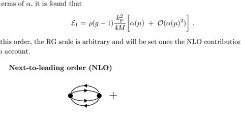 Next To Leading Order Diagrams Contributing To The Energy Density Only Download Scientific
