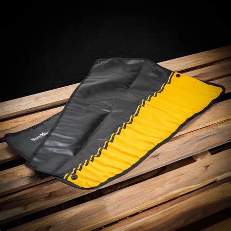 Rugged Xtremes Pvc Spanner Roll 17 Pocket Black