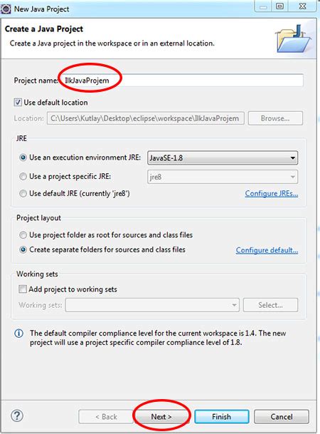 Eclipse Ile Java Projesi Oluşturma Merhaba Dünya Kodlama Merkezi