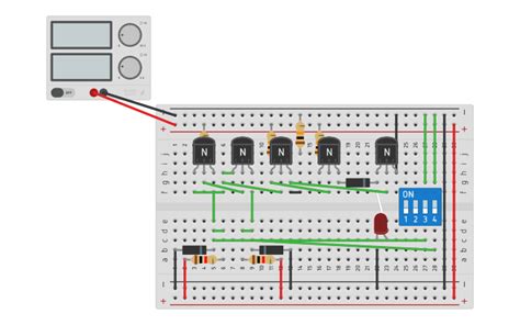 Circuit Design Лабораторная работа 2 Tinkercad