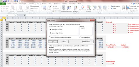 Excel Solver Using Strings Stack Overflow