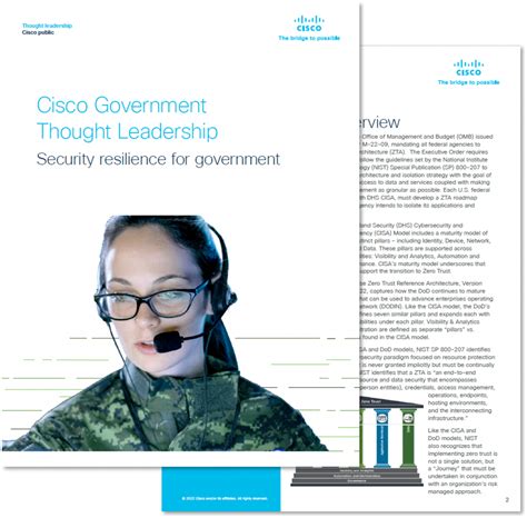 Security Resilience For Government Cisco Blogs