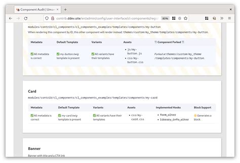Single Directory Components Drupal Org