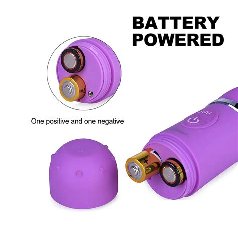 Vibrator With Batteries Powered Ergonomic Design G Spot Stimulator