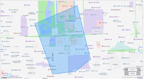 Vue实现添加标点和单个多边形电子围栏绘制编辑vue2 百度电子围栏 Csdn博客