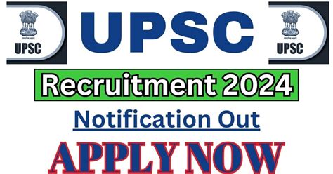 UPSC Recruitment 2024 Notification For Economic Officer Posts