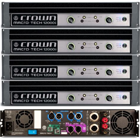 Crown Macro Tech 12000i Buy Now From 10kused
