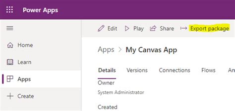 How To Export And Import Canvas Apps Msapp And Zip Formats Carl De Souza