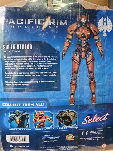 Pacific Rim Saber Athena Diamond Select Hobbies And Toys Toys