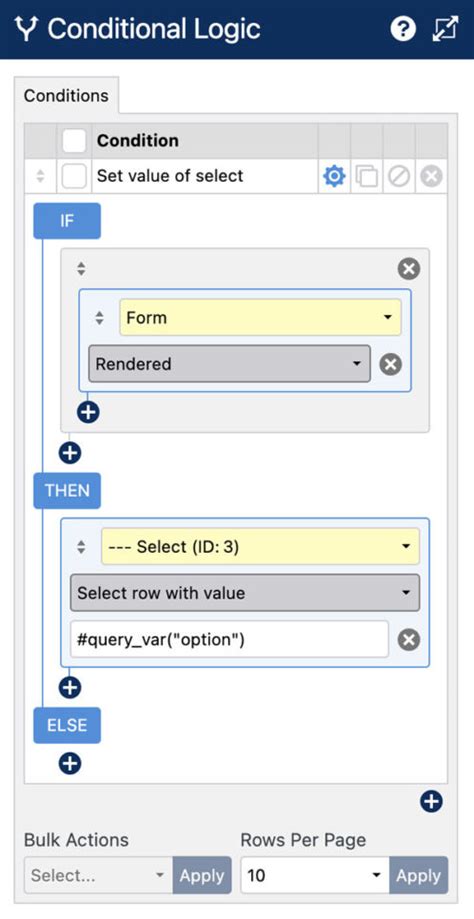 Dynamically Set A Select Field Value Using A Query Variable WS Form