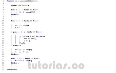 Fundamentos De Programacion Ejercicios De Clases En Pseint