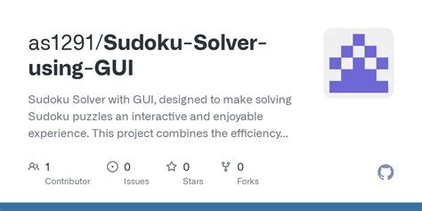 Github As1291sudoku Solver Using Gui Sudoku Solver With Gui