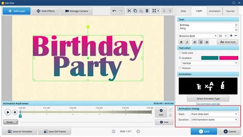 How To Create A Slideshow With Animated Text