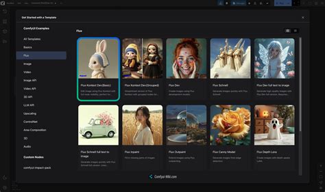 Comfyui Flux 1 Kontext （dev、pro、max）完整使用指南：原生工作流、api调用与提示词优化 Comfyui Wiki