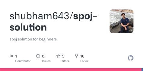 Github Shubham643spoj Solution Spoj Solution For Beginners