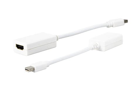 ISIX Mini Display Port Plug 1 1a To HDMI Adaptor 15cm