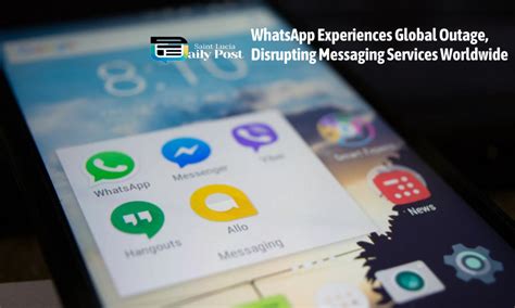 Whatsapp Experiences Global Outage Disrupting Messaging Services