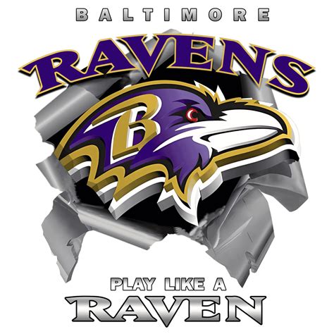 Baltimore Ravens Play Like A Raven Png Bantimore Inspire Uplift
