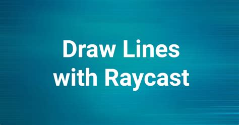 Draw Line Paint With Raycast And Objects Painting Unity Asset Store