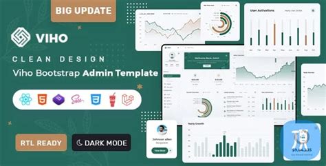 Viho V100 Bootstrap 5 Html React Js And Laravel 9 Admin And Dashboard