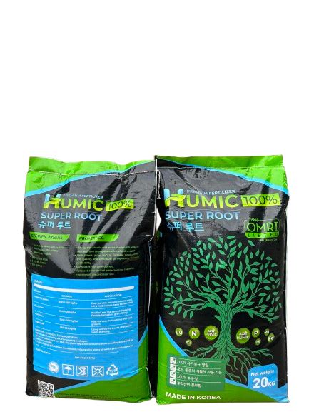 Humic VẢy HÀn QuỐc Super Root 20kgbag Nông Nghiệp Vàng