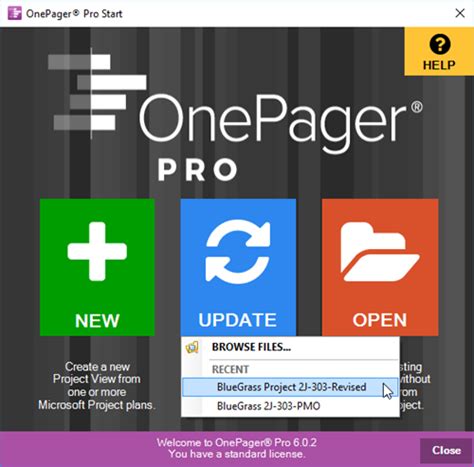 Replacing A Snapshot Via Push Update Onepager Pro Add In For Version 60 Onepager Documentation