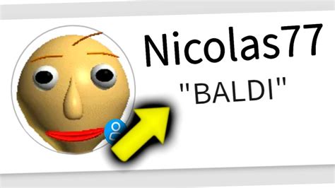 How To Be Baldi In Roblox Baldis Basics Youtube