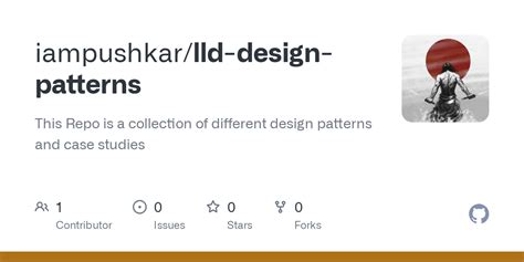 Github Iampushkardesign Patterns This Repo Is A Collection Of Different Design Patterns And