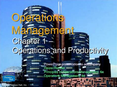 Ppt Operations Management Powerpoint Presentation Free Download Id