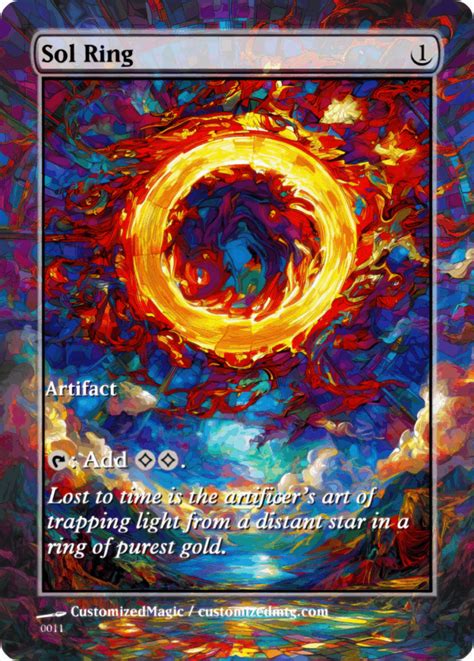 Sol Ring Magic The Gathering Proxy Cards