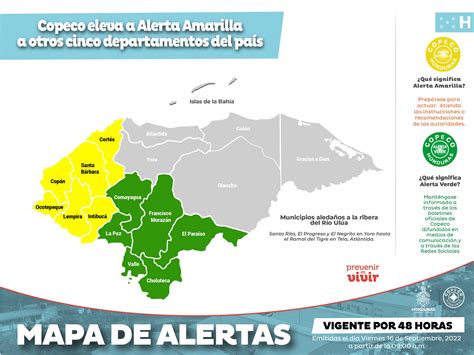 Copeco Honduras On Twitter 📍boletin De Alerta No057 2022 Copeco
