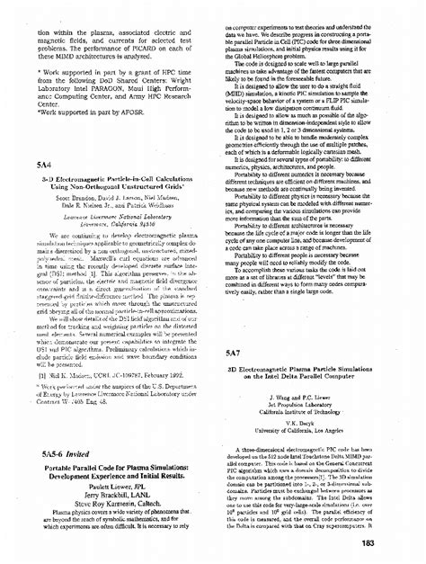 3 D Electromagnetic Particle In Cell Calculations Using Non Orthogonal