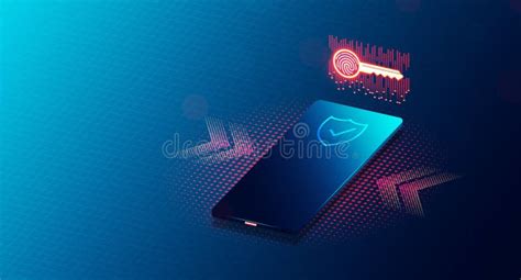 Secure Authentication With Passkey Concept 3d Illustration Stock Illustration Illustration