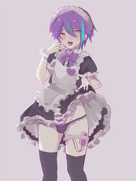 rule 34 kamishiro rui looking at viewer maid dress male only project