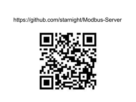Have A Simple Modbus Server Ppt