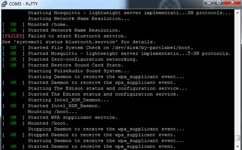 Using Edison With Arduino Breakout Board Unable To Enable Bluetooth