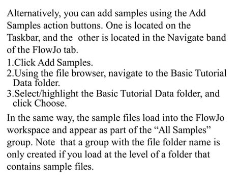 Lesson Basic Tutorial Data Analysis Software For Flow Cytometry PPTX Computing