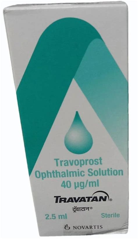 Travatan Ophthalmic Solution Eye Drop At Rs 848piece Travoprost Eye