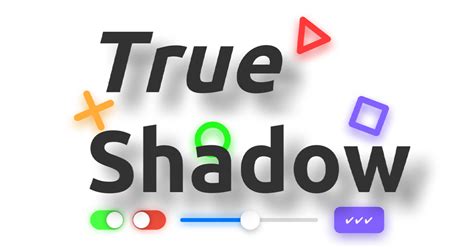 true shadow ui soft shadow and glow gui tools unity asset store