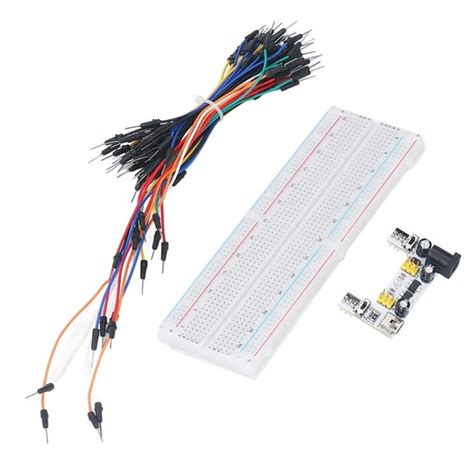 Breadboard Kit 12v Breadboard Kit 2 Rails For Starter For Programming Diy Projects Walmart Ca