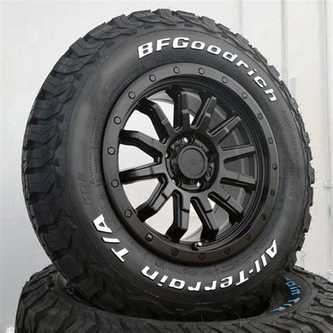 デリカD5 RAV4 CX5 BFグッドリッチ 16インチ タイヤホイール 4本セット 純正車高装着可 16x7 5J 35 215