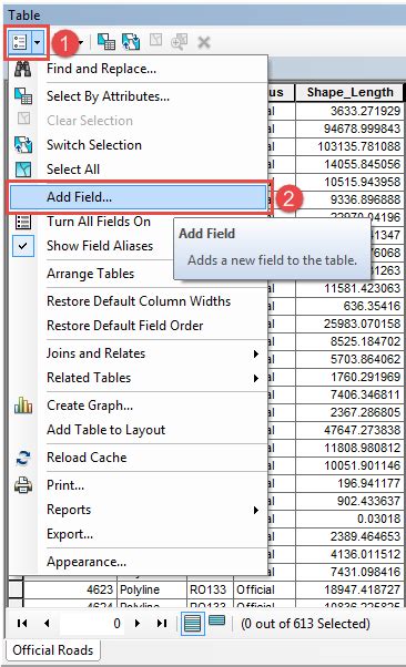 How To Calculate Cumulative Shape Length Values Of A Feature Class Using The Field Calcul
