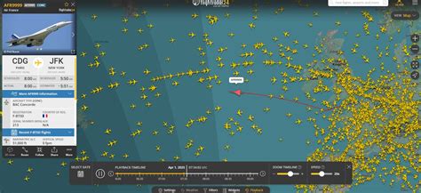 Remarkable Concorde Flights Captured On Flightradar24