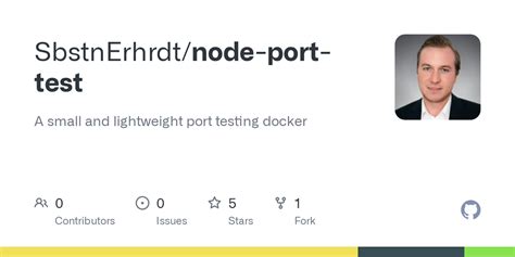 Github Sbstnerhrdtnode Port Test A Small And Lightweight Port
