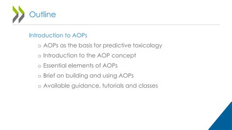 Introduction To The Adverse Outcome Pathways Concept And Framework Catherine Willett From