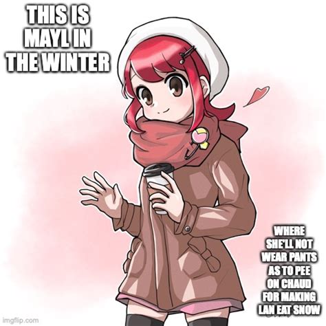 Mayl With Winter Clothes Imgflip Mayl With Winter Clothes Imgflip