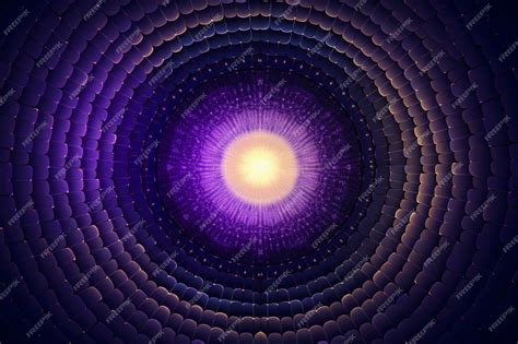 Premium Ai Image Abstract Purple Background In Dot Matrix Pattern