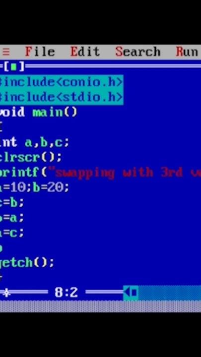 swapping in c c programming c shorts cprogramming coding program code codingfun